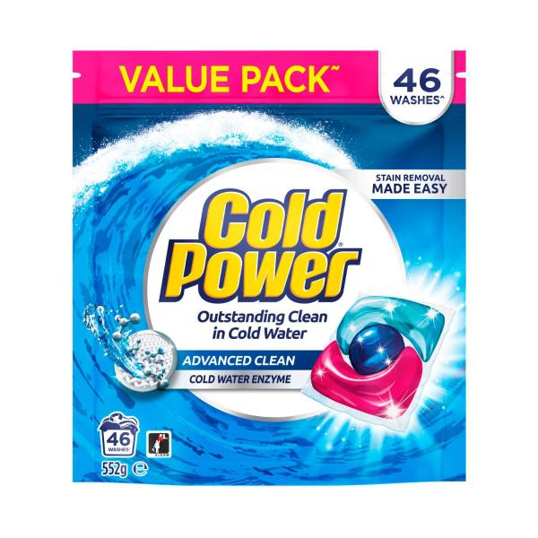 Buy Cold Power Laundry Capsules Advanced Clean 46 Pack | Coles