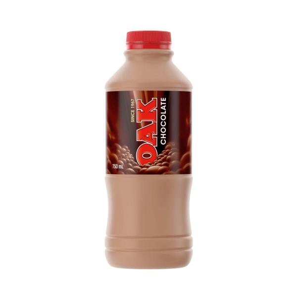 Buy Oak Chocolate Flavoured Milk 750mL | Coles