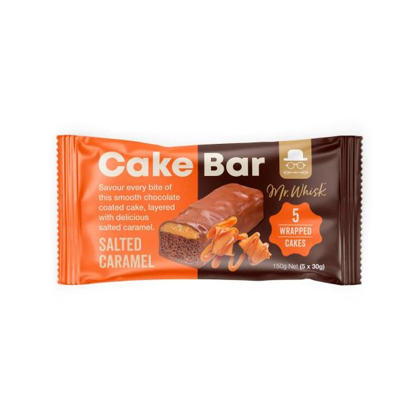 Buy Mr Whisk Cake Bars Salted Caramel 150g | Coles