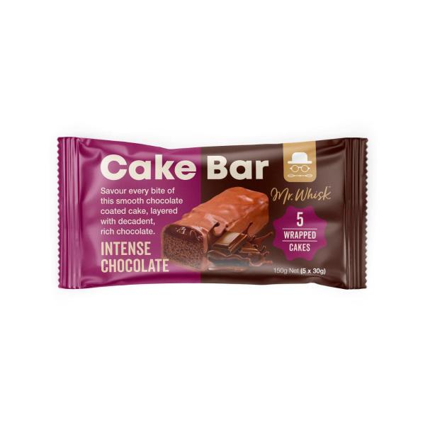 Buy Mr Whisk Cake Bars Intense Chocolate 150g | Coles