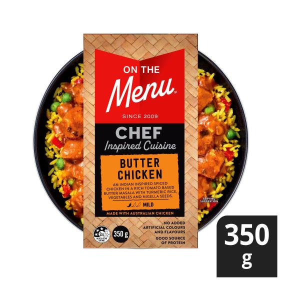 Buy On The Menu Butter Chicken Bowl 350g | Coles
