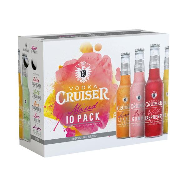 Buy Vodka Cruiser Mixed 275ml 30 Pack | Coles