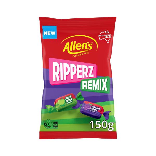 Buy Allen's Red Ripperz Confectionery Remix 150g | Coles