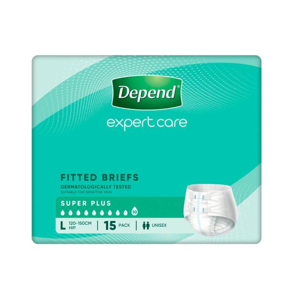 Buy Depend Brief Super Plus Large 15 Pack | Coles