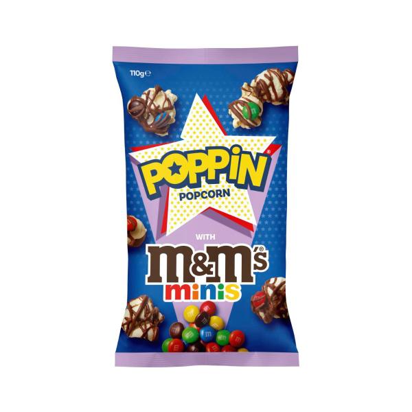 Buy Poppin Popcorn M&M Flavour 110g | Coles
