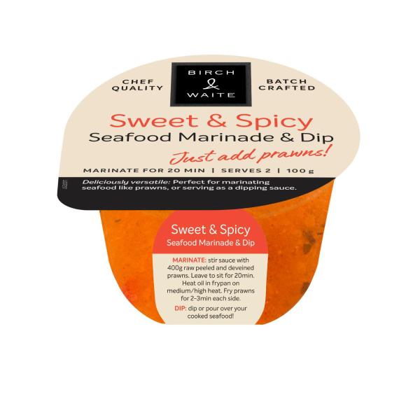 Buy Birch & Waite Sauce Sweet & Spicy Seafood Marinade Sauce 100g | Coles