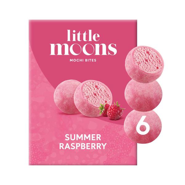 Buy Little Moons Raspberry Mochi 6 Pack 192 GRAM | Coles