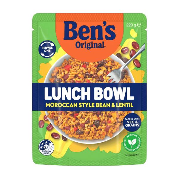 Buy Ben's Original Moroccan Style Lunch Bowl 220g | Coles
