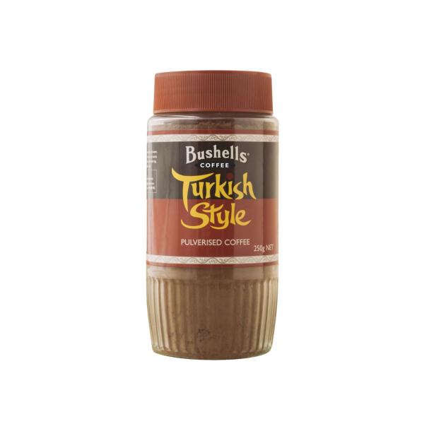 Buy Bushells Turkish Style Pulverised Coffee 250g | Coles