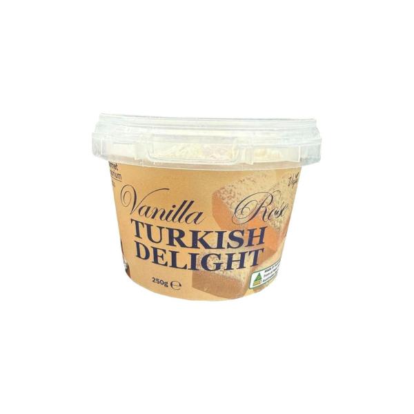 Buy Gourmet Emporium Rose & Vanilla Turkish Deligh 250g | Coles