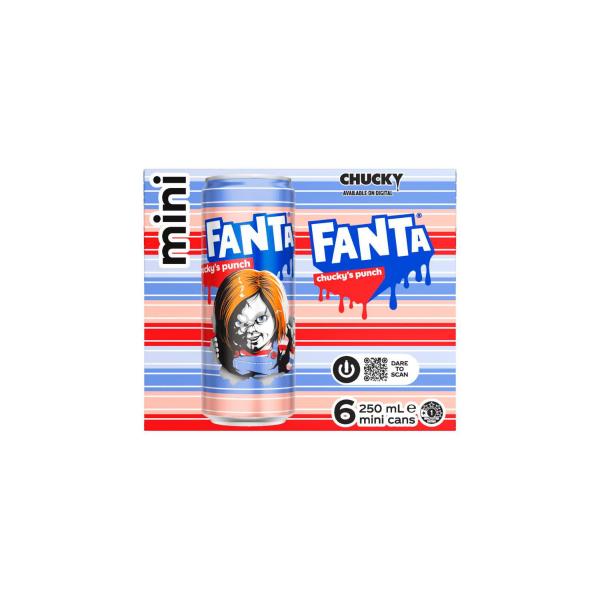 Buy Fanta Flavour Halloween Cans 250ml 6 Pack | Coles