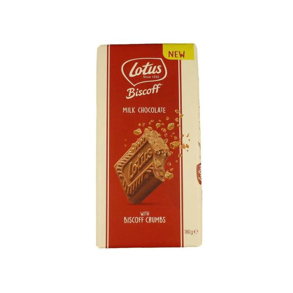 Buy Lotus Biscoff Milk Chocolate & Crumbs 180g | Coles