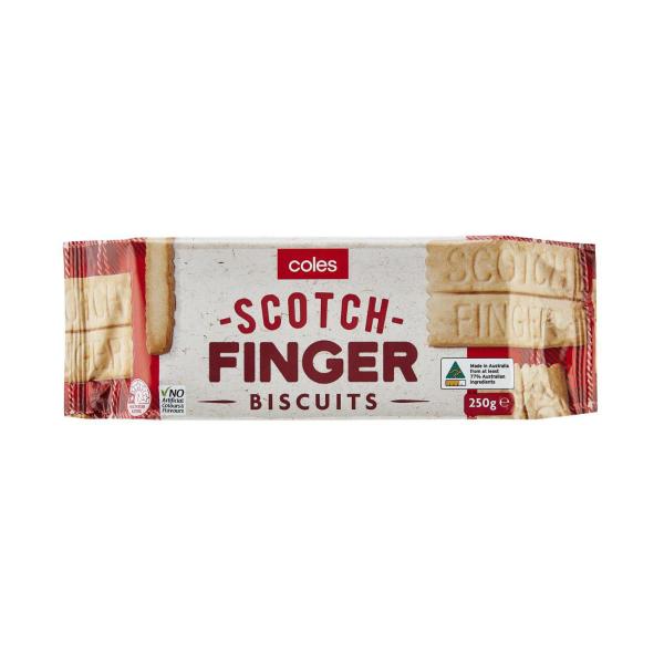 Buy Coles Biscuits Scotch Fingers 250g | Coles