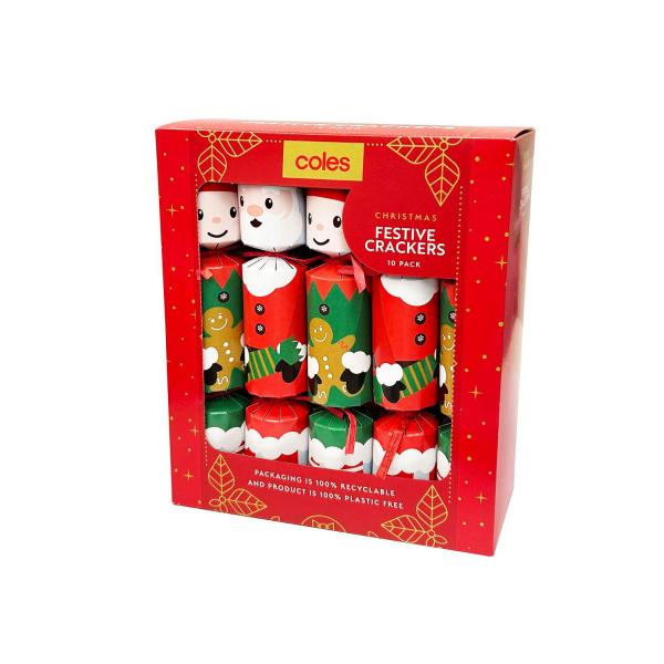 Buy Coles Festive Crackers 10 Pack 10 Pack | Coles