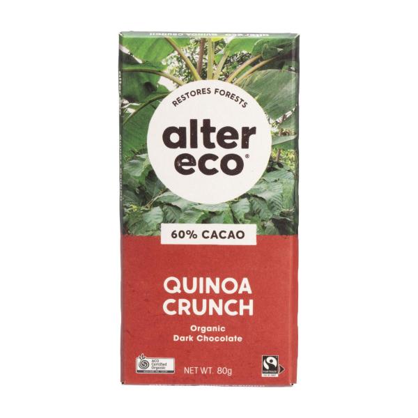 Buy ALTER ECO ORG BLOCK DARK QUINOA | Coles