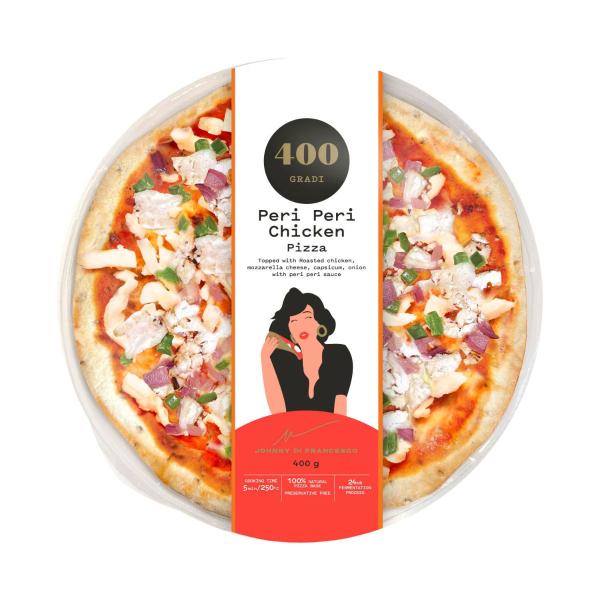Buy 400 Gradi Pizza Peri Peri Chicken 400g | Coles