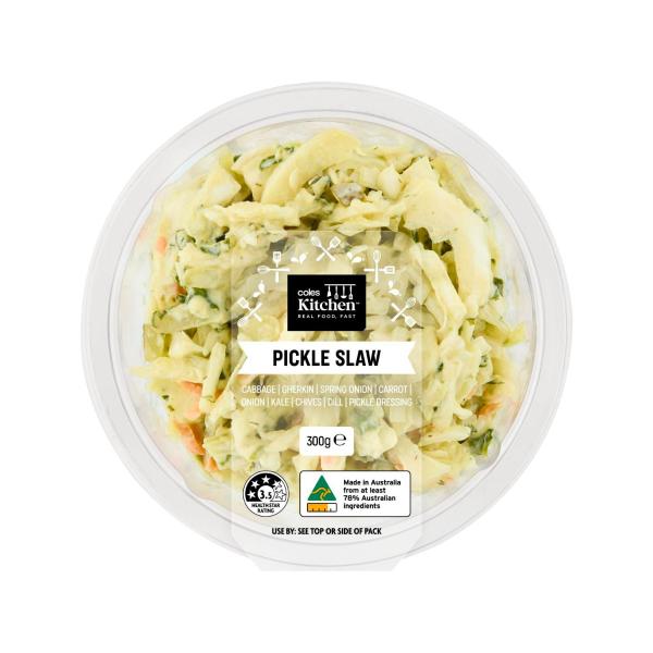 Buy Coles Kitchen Pickle Slaw 300g | Coles