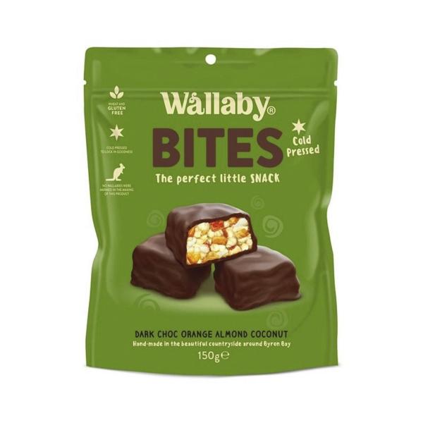 Buy Wallaby Bites Gluten Free Dark Chocolate Orange Almond & Coconut ...