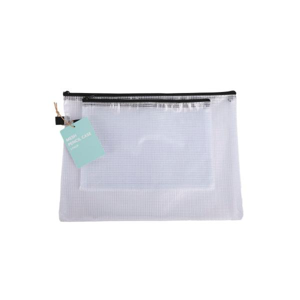 Buy Mesh Pencil Cases 2 Pack | Coles
