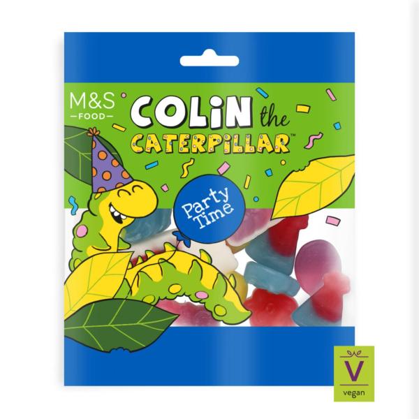 Buy M&S Colin The Caterpillar Party Time 170g | Coles