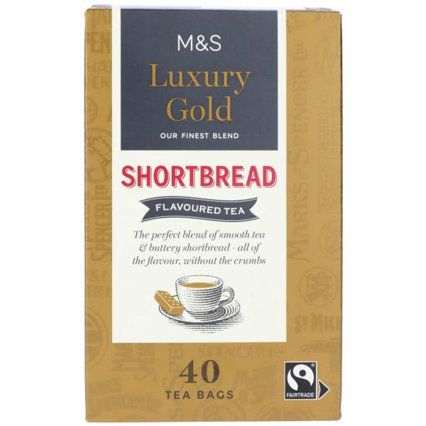 Buy M&S Luxury Gold Shortbread Tea 116g | Coles