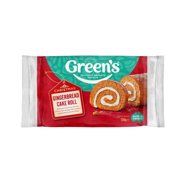 Buy Green's Gingerbread Cake Roll 300g | Coles