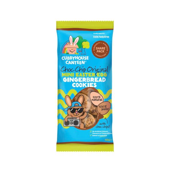Buy Original Choc Chip Mini Gingbread Easter Egg Cookie 150g | Coles