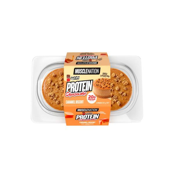 Buy Muscle Nation X Choclt Protein Cheesecake Caramel 250g | Coles