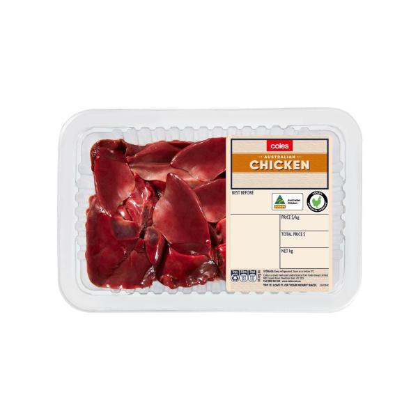 Buy COLES RSPCA CHICKEN LIVERS | Coles
