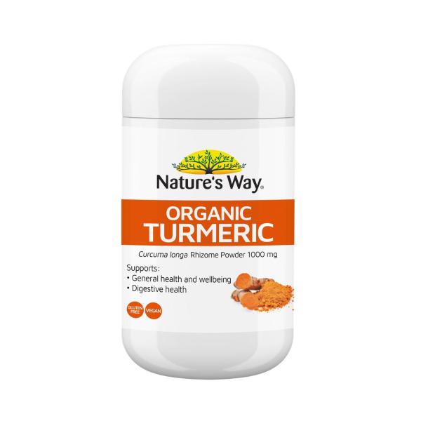 Buy Nature's Way Organic Turmeric 60 Pack | Coles