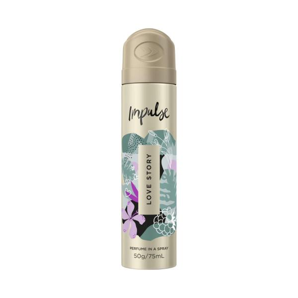 Buy Impulse Body Spray Love Story 75mL | Coles