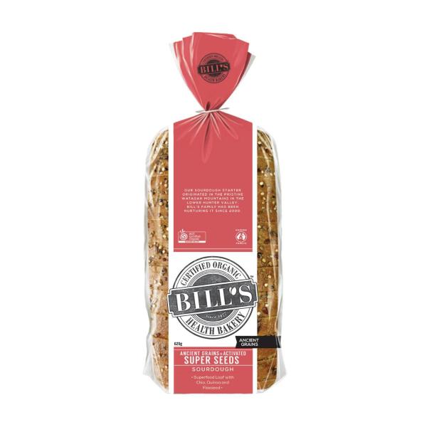 Buy Bill Organic Activated Super Seeds & Grains 620g | Coles