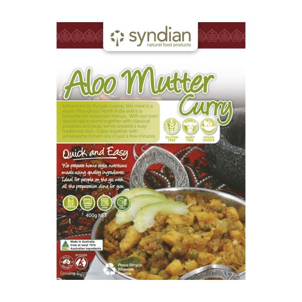 Buy Syndian Aloo Mutter 400g | Coles