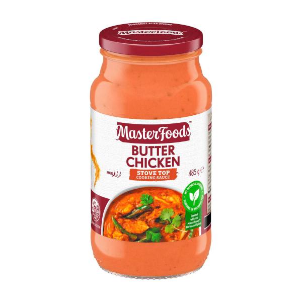 Buy MasterFoods Butter Chicken Cooking Sauce 485g | Coles