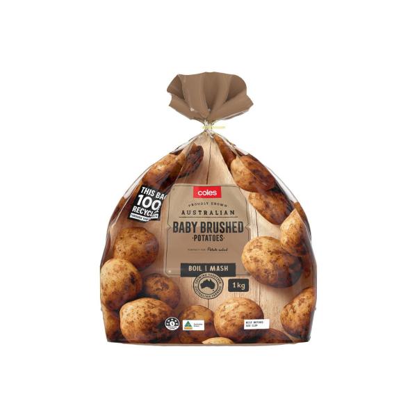 Buy FRESH BRUSHED BABY POTATO | Coles