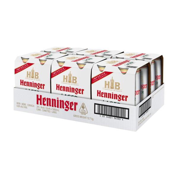 Buy HENNINGER HENNINGER LAGER CAN 500ML | Coles