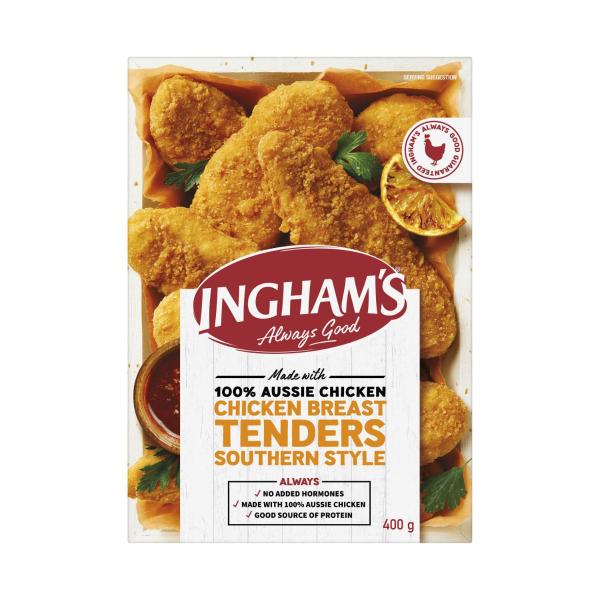 Buy Inghams Frozen Southern Style Chicken Tenders 400g | Coles