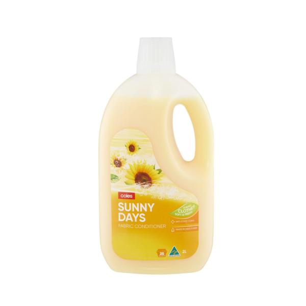 Buy Coles Sunny Days Fabric Conditioner 2L | Coles