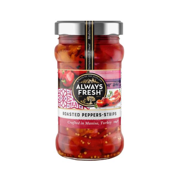 Buy Always Fresh Roasted Pepper Strips 310g | Coles