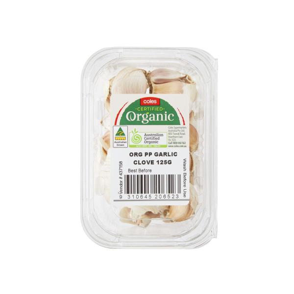 Buy ORG ORGANIC GARLIC CLOVES | Coles