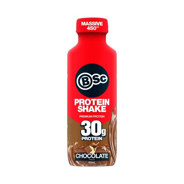 Buy BSc Bodyscience Premium Protein Shake Chocolate 450mL | Coles
