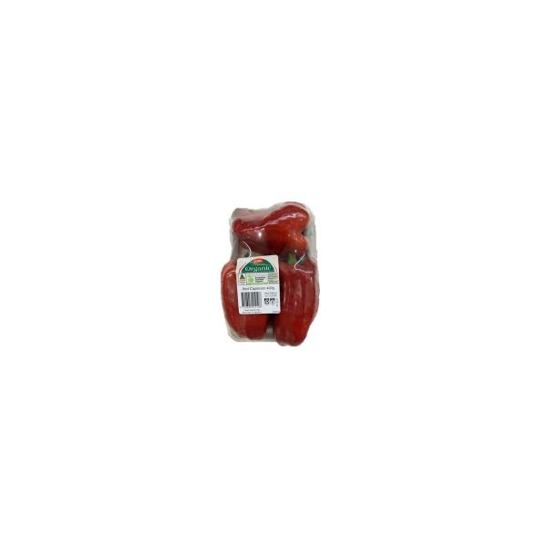 Buy Coles Organic Capsicum Red 400g | Coles