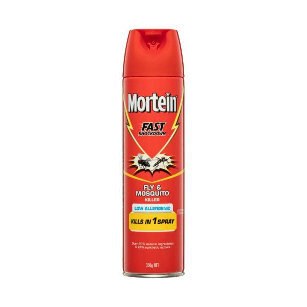 Buy Mortein Fast Knockdown Fly & Mosquito Killer Low Allergenic 350g ...