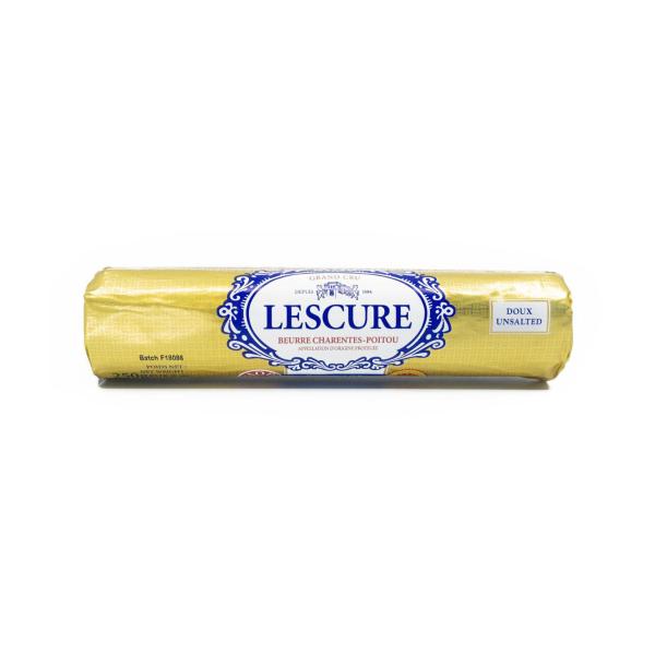 Buy Lescure Butter Unsalted 250g | Coles