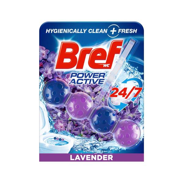 Buy Bref Power Active Rim Block Lavender Toilet Cleaner 50g | Coles