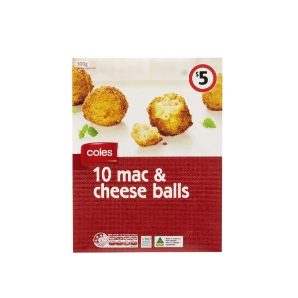 Buy COLES MAC & CHEESE BALLS | Coles