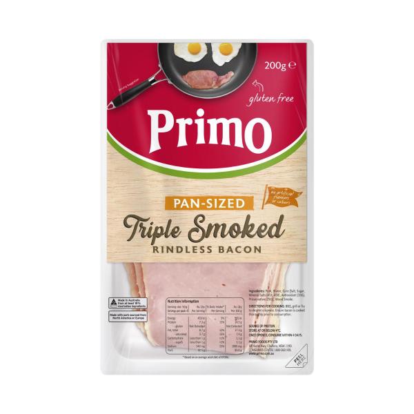 Buy PRIMO SMOKED PANSIZE BACON | Coles