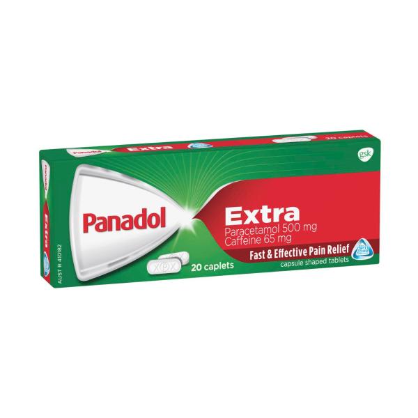 Buy Panadol Extra Caplets 20 Pack | Coles