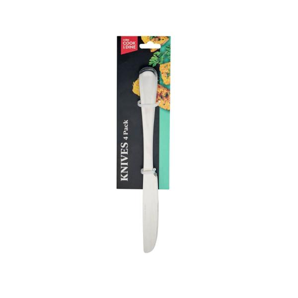 Buy Cook & Dine Table Knives 4 Pack | Coles