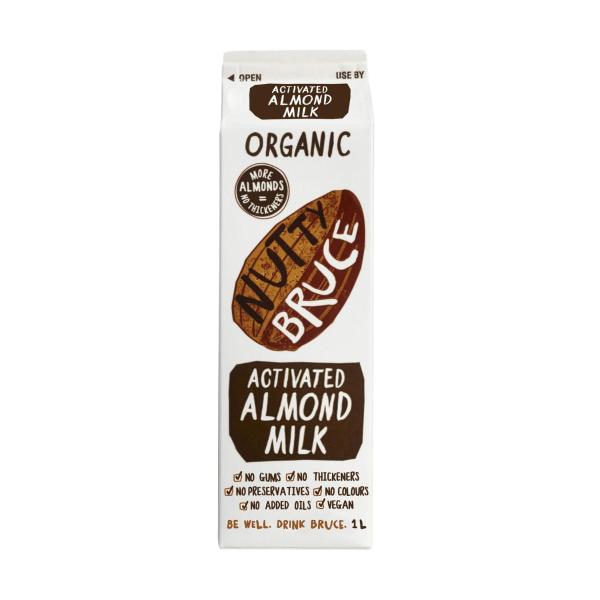 Buy Nutty Bruce Organic Activated Almond Milk 1L | Coles